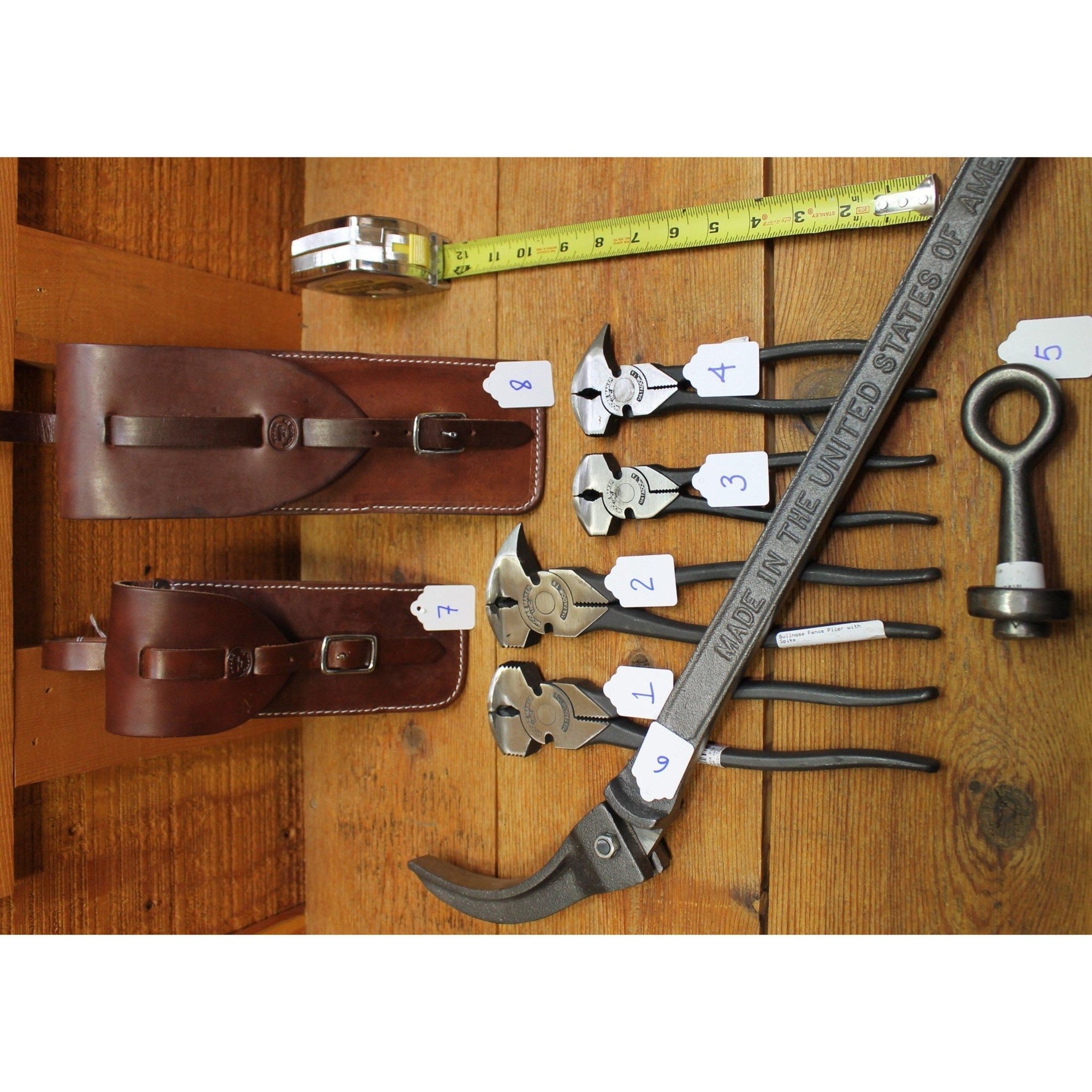 Leather Bullnose Plier Scabbard – Atomic 79